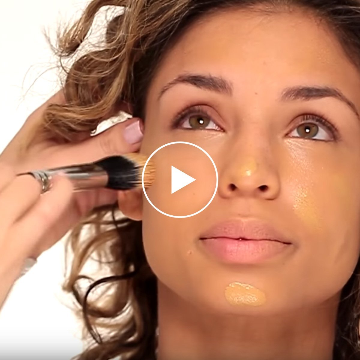 Duo Fiber Brush - Blush Brush & Foundation Brush | Elaina Badro®